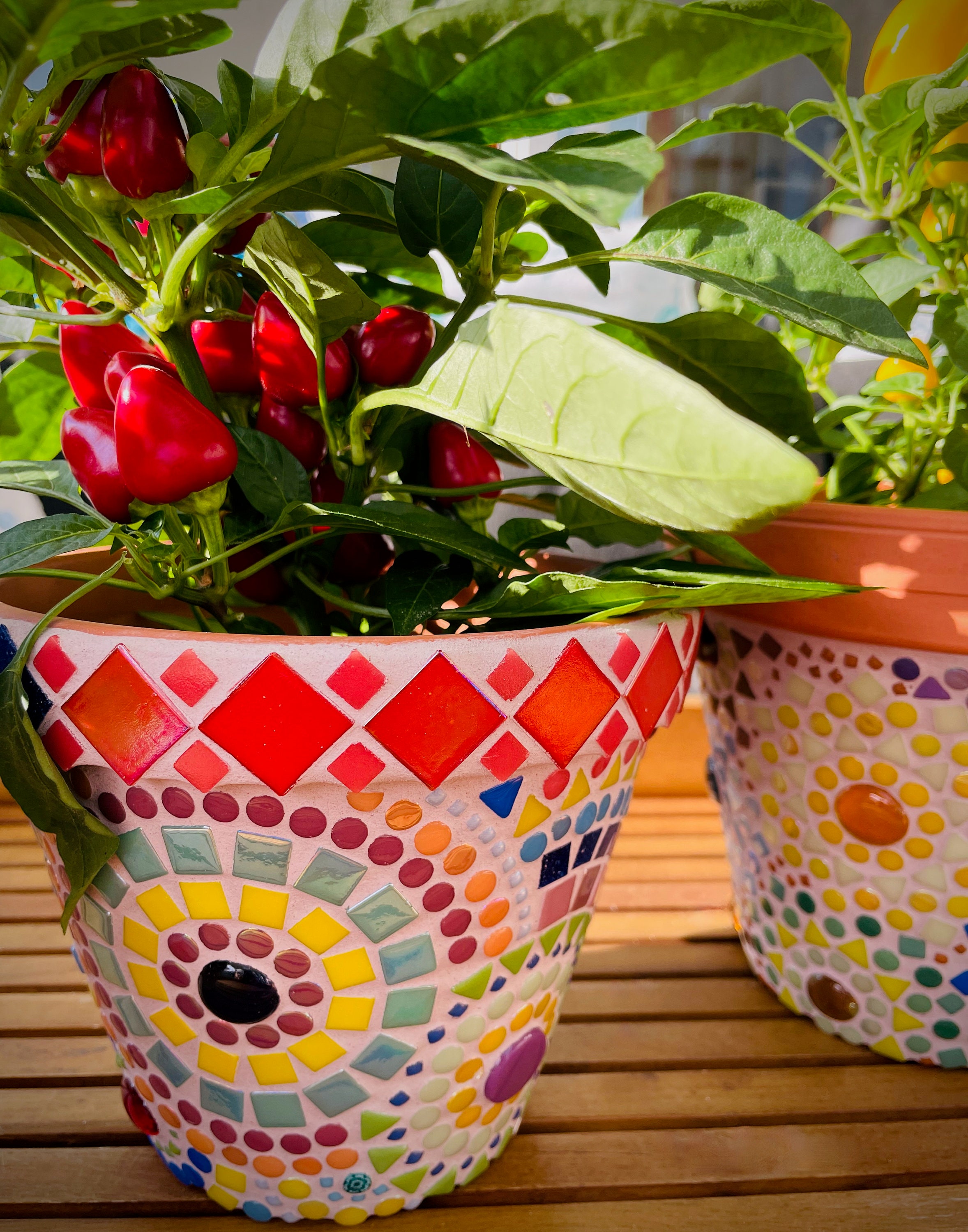 Flower Pot, Make Your Own DIY or Order Ready Made MBM, Mosaic, Original ...
