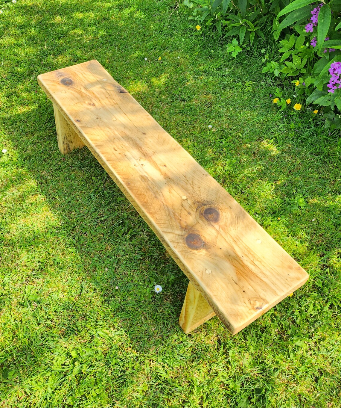 Children's Wooden Bench - Etsy