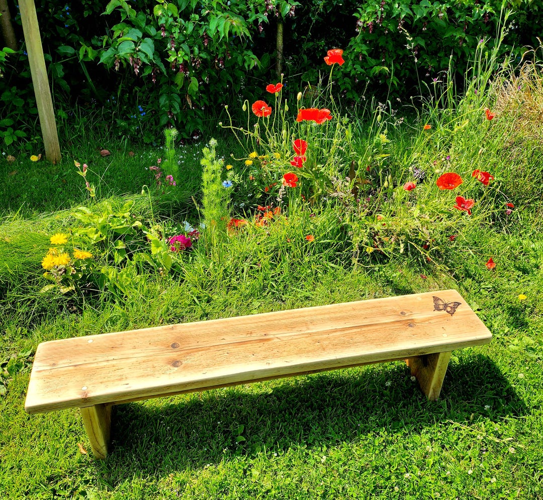 Children's Wooden Bench - Etsy