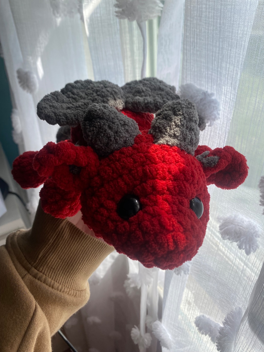 Small Crochet Dragon - Etsy