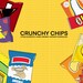 Chips Clip Art, Crisps Clip Art, Junk Food Clip Art, Food Sticker ...