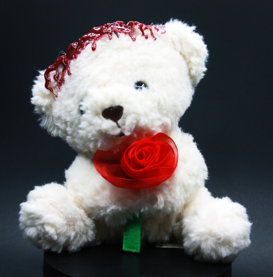 HORROR TEDDY BEAR #27 Brain Surgery Scary Stuffed Animal Bloody - Etsy