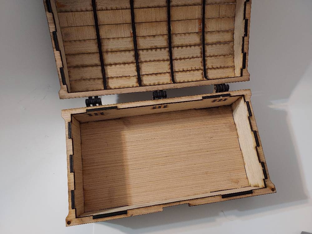 Large Wooden Gift Chest Box - Etsy