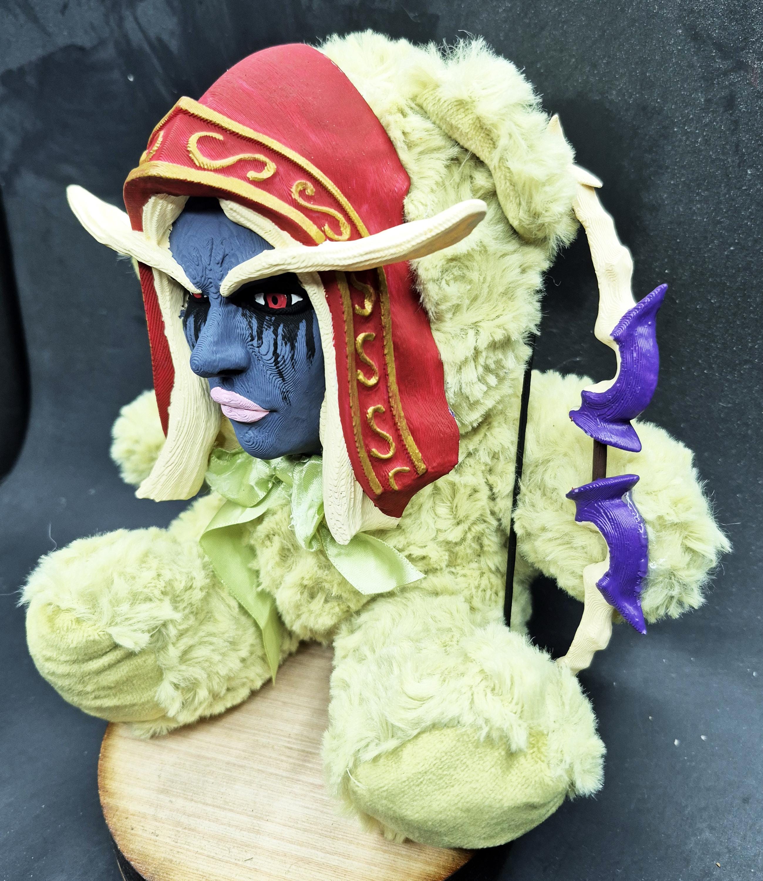 Archer Teddy Bear WOW War Plush Handpainted - Etsy