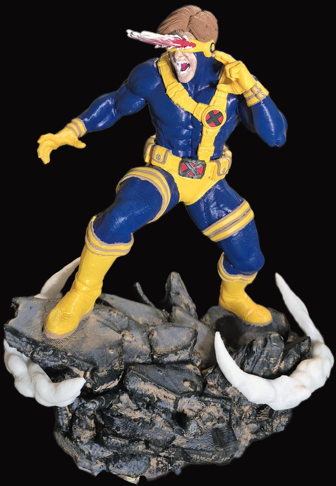 CYCLOPS X Men Statue Figurine Model - 3D Printed Collectible - Etsy