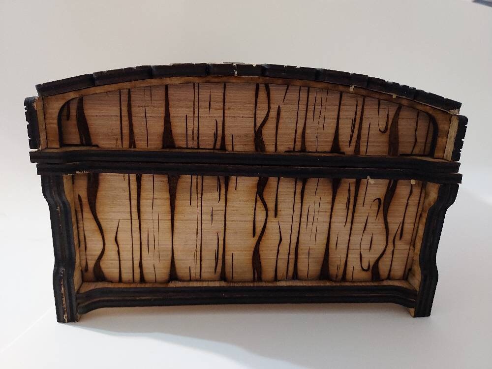 Large Wooden Gift Chest Box - Etsy