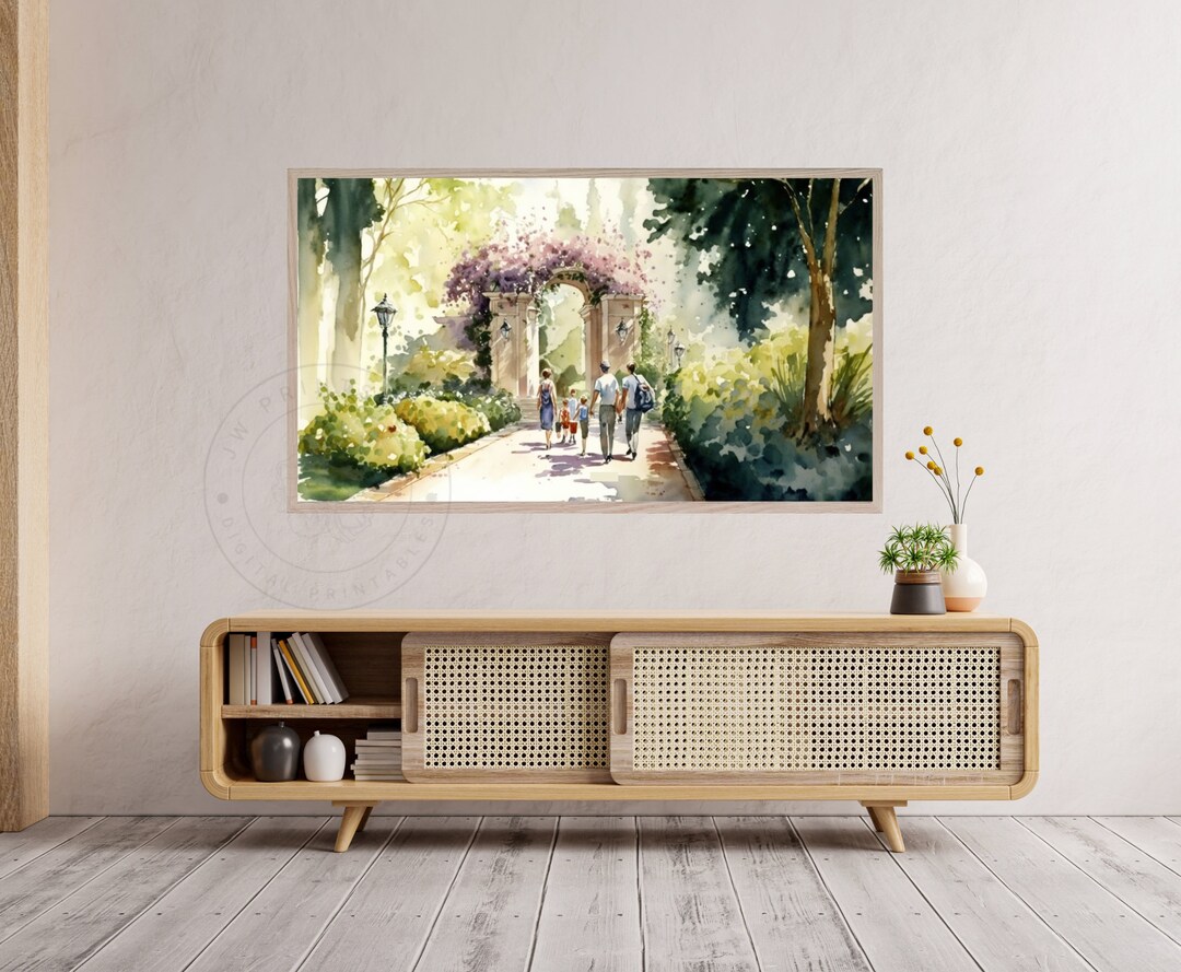 Samsung TV Frame Art Instant Download A Beautiful Walk JW Wall Art JW ...