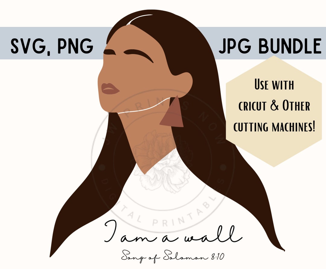 I Am A Wall Girl With Text JW SVG Cutting Files - Cricut & Silhouette ...