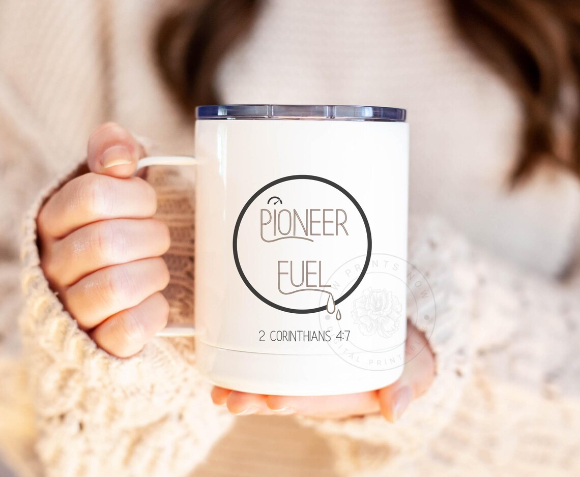 JW Pioneer Fuel Travel Mug 10 Fl Oz Tumbler JW Ministry - Etsy