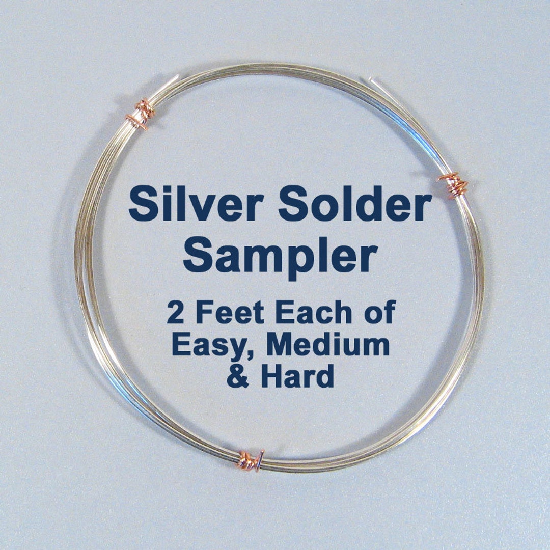Silver Solder Sampler - 2 Feet Each - 3 Tempers - Etsy