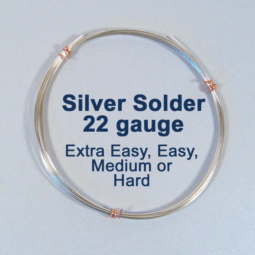 22ga Silver Solder - Extra Easy, Easy, Medium or Hard - Choose Your ...