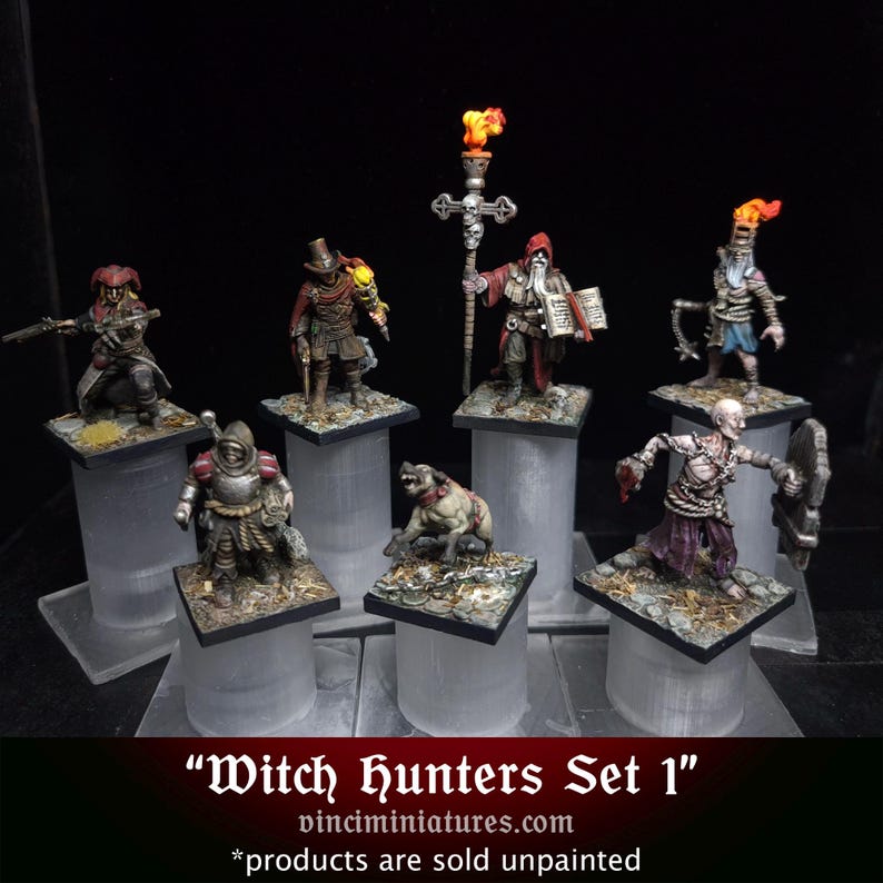 WITCH HUNTERS SET 1 - Etsy