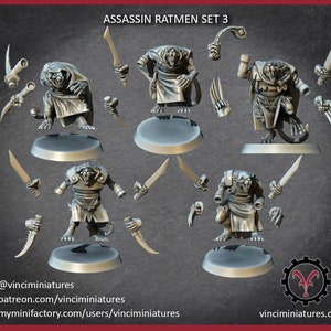 ASSASSIN RATMEN SET 3 - Etsy
