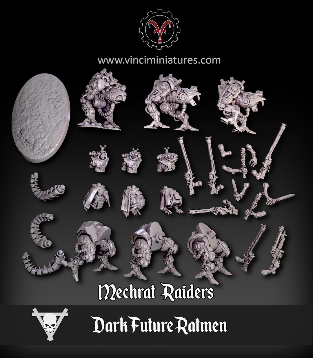 Dark Future MECH RAT RAIDERS - Etsy