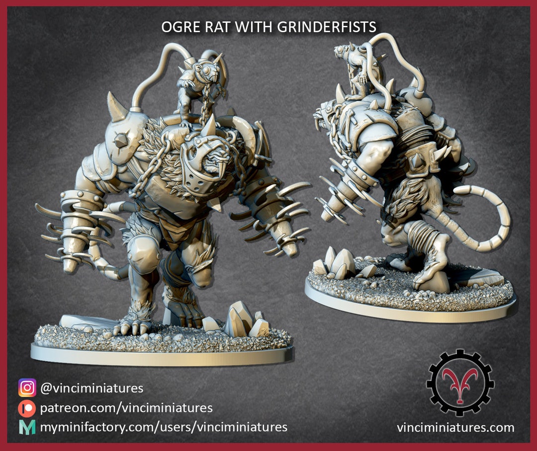 OGRE RAT Grinder Fists - Etsy