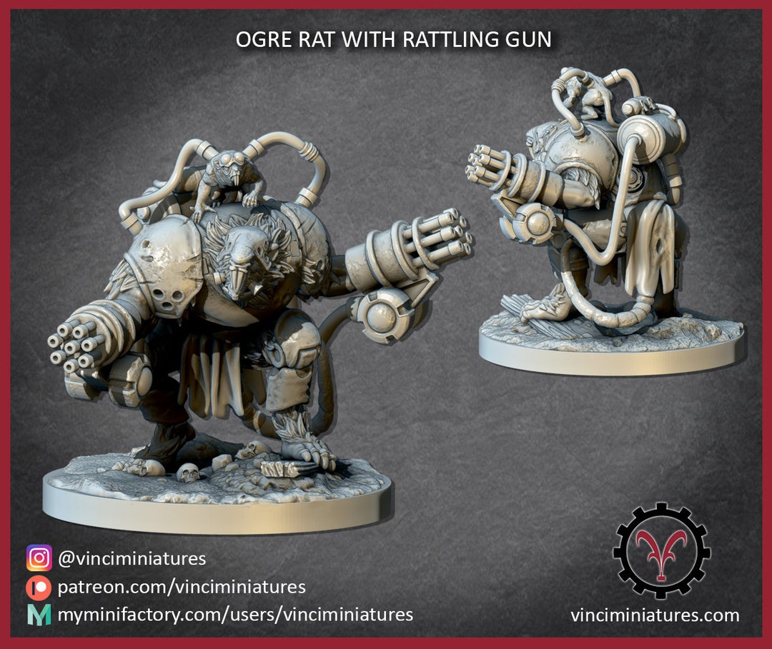 OGRE RAT Rattling Gun - Etsy