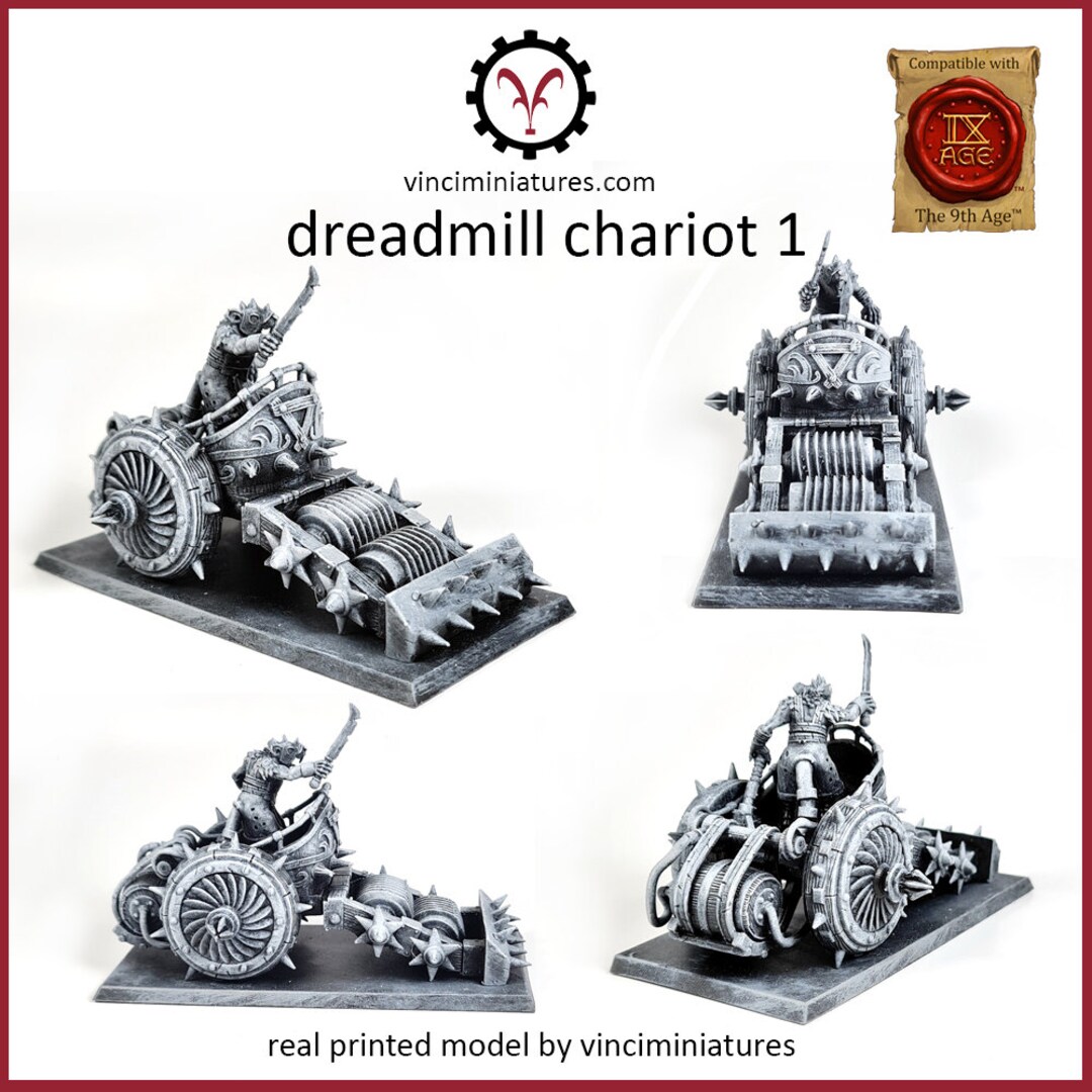 DREADMILL CHARIOT 1 - Etsy