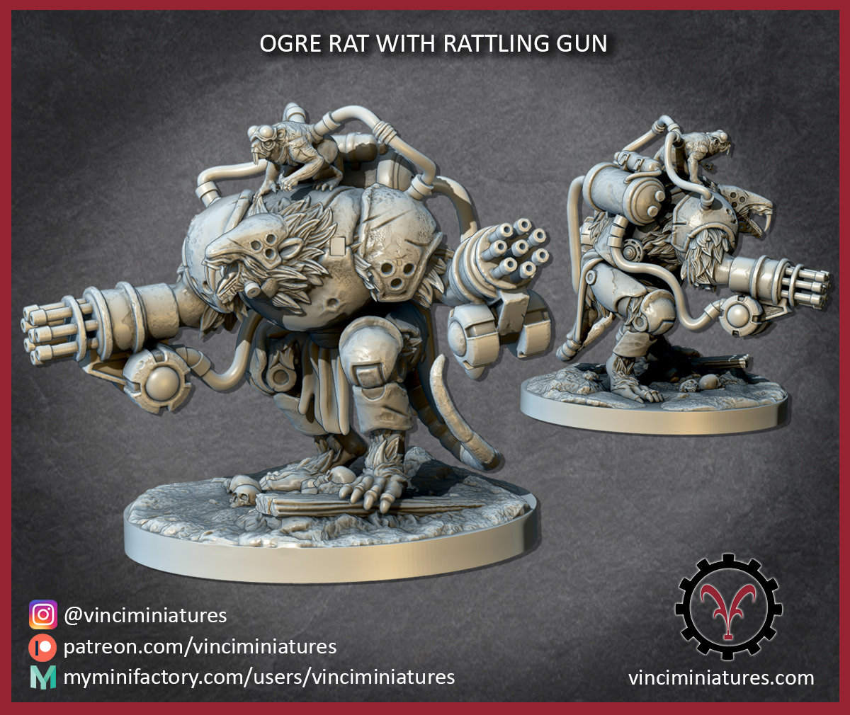 OGRE RAT Rattling Gun - Etsy