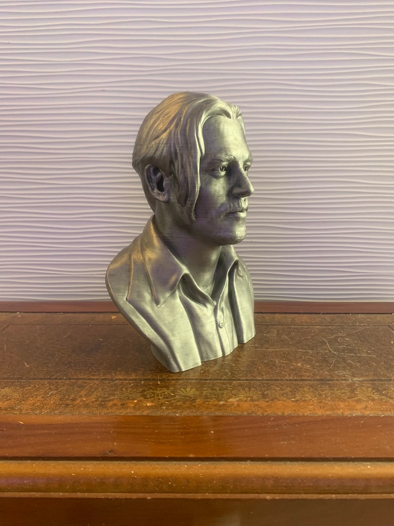 Johnny Depp Bust - Fan Art - Statue - Decoration - Handmade ...