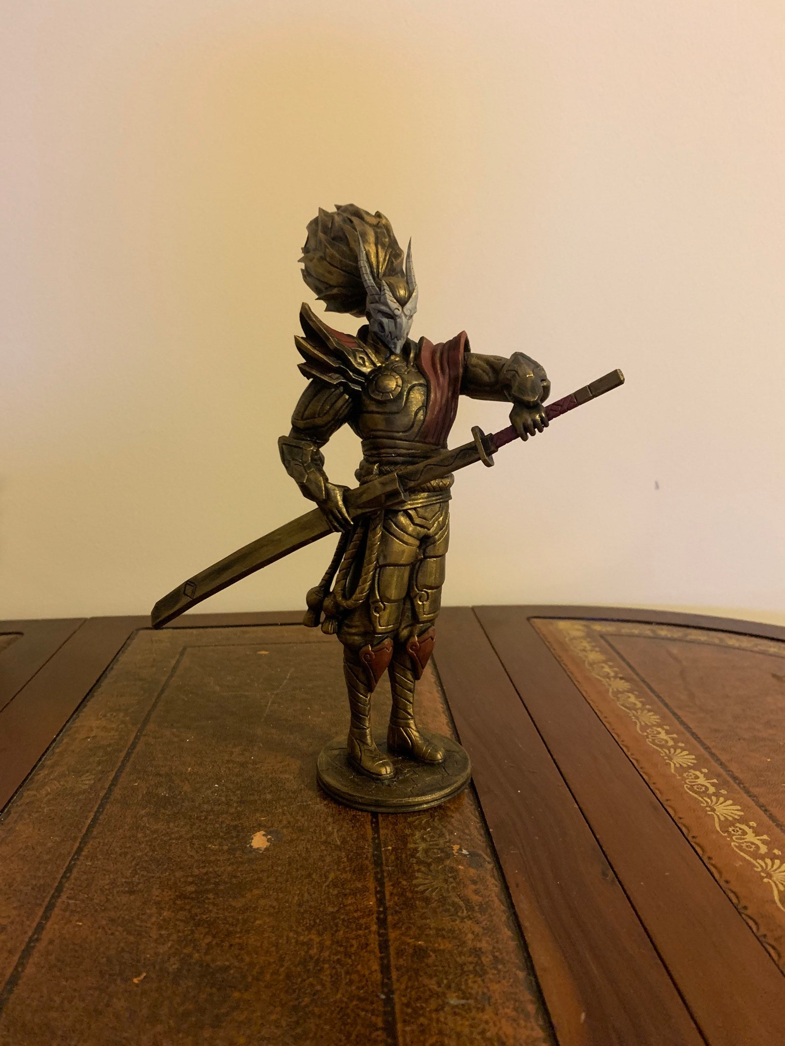 Fan Art Yasuo League of Legends Figurine 15/20cm Imprimé - Etsy