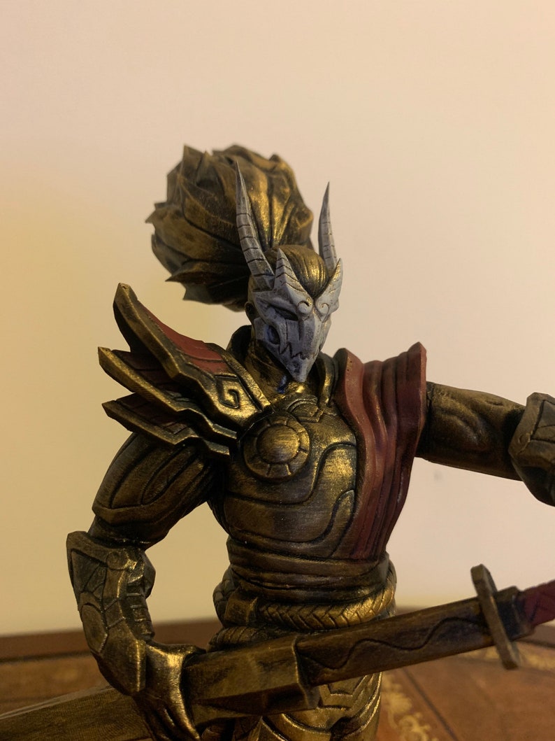 Fan Art Yasuo - League of Legends - Figurine 15/20cm - Imprimé En 3D - Etsy