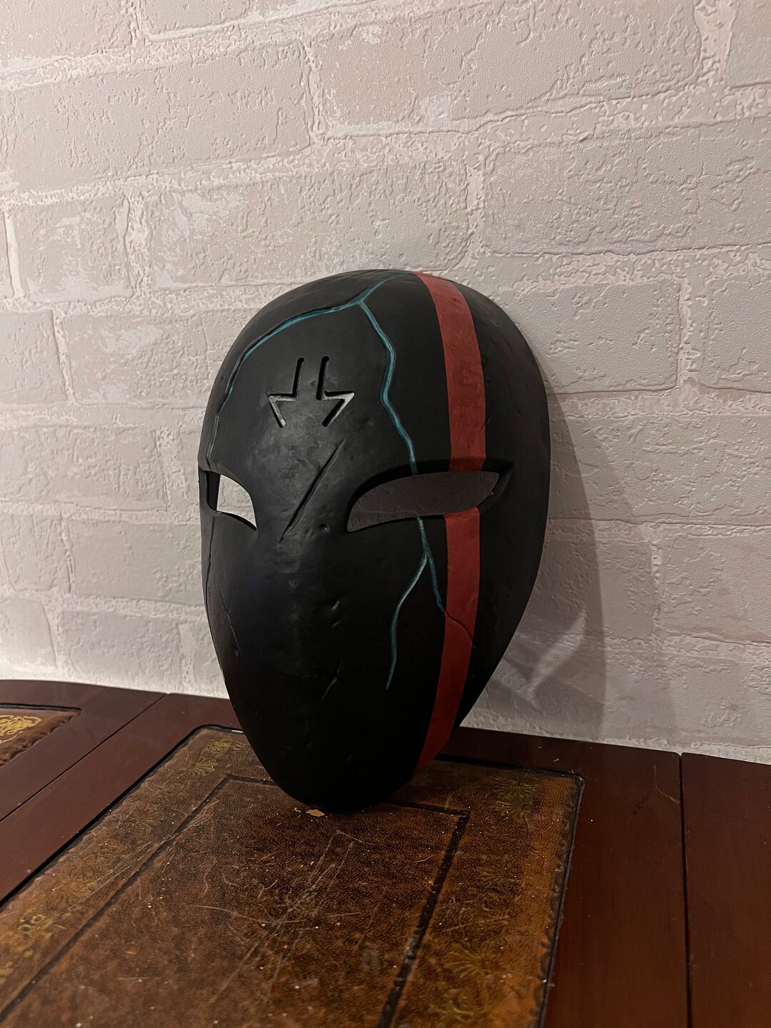 Custom Ninja Mask: 3D Printed Cosplay Costume - Handmade - Handpainted ...
