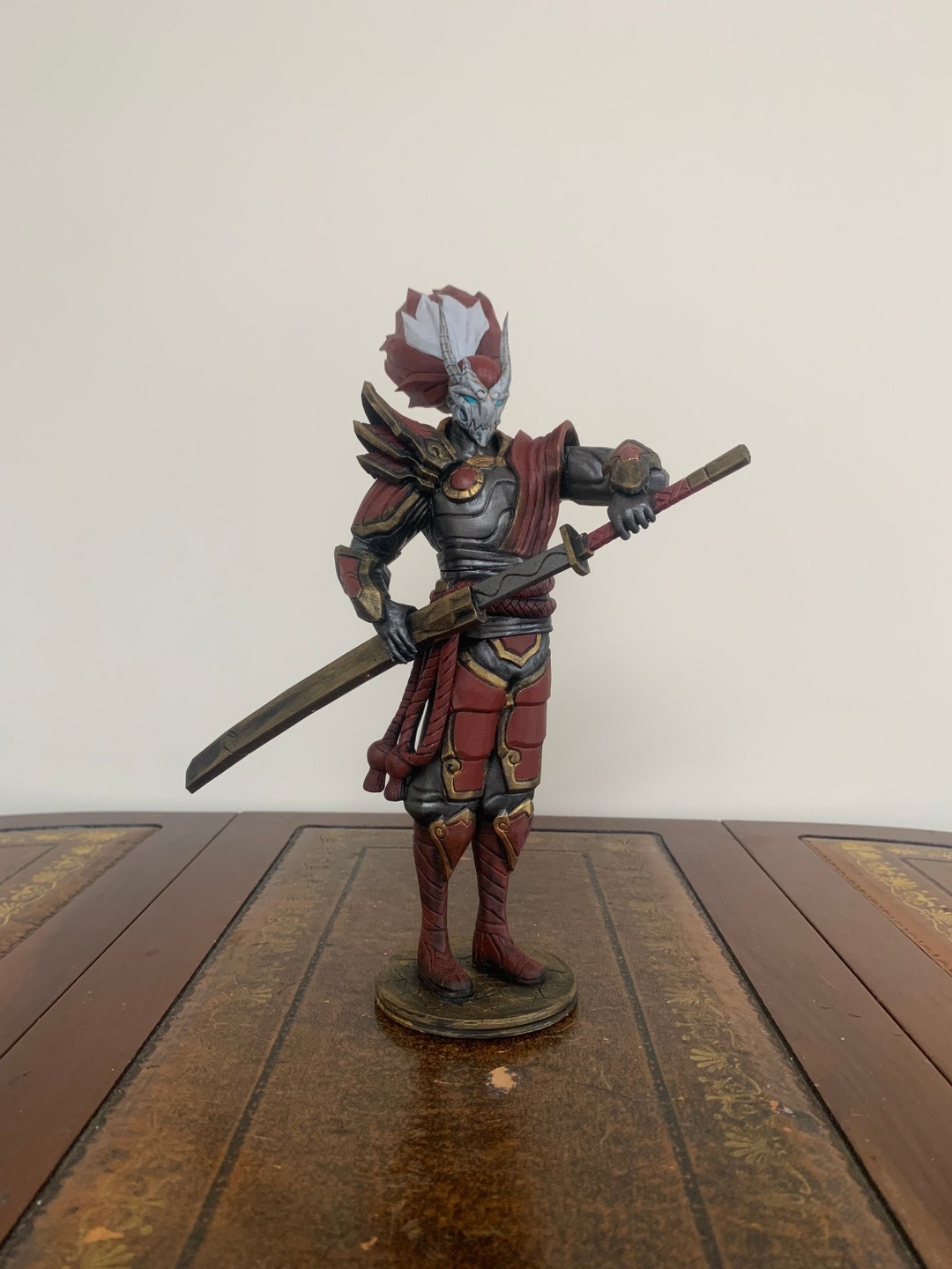 Fan Art Yasuo - League of Legends - Figurine 15/20cm - Imprimé En 3D - Etsy