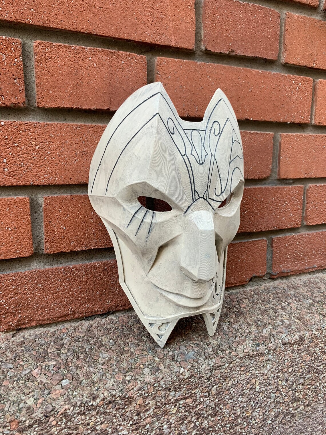 Mask Jhin League of Legends Fan Art - Etsy