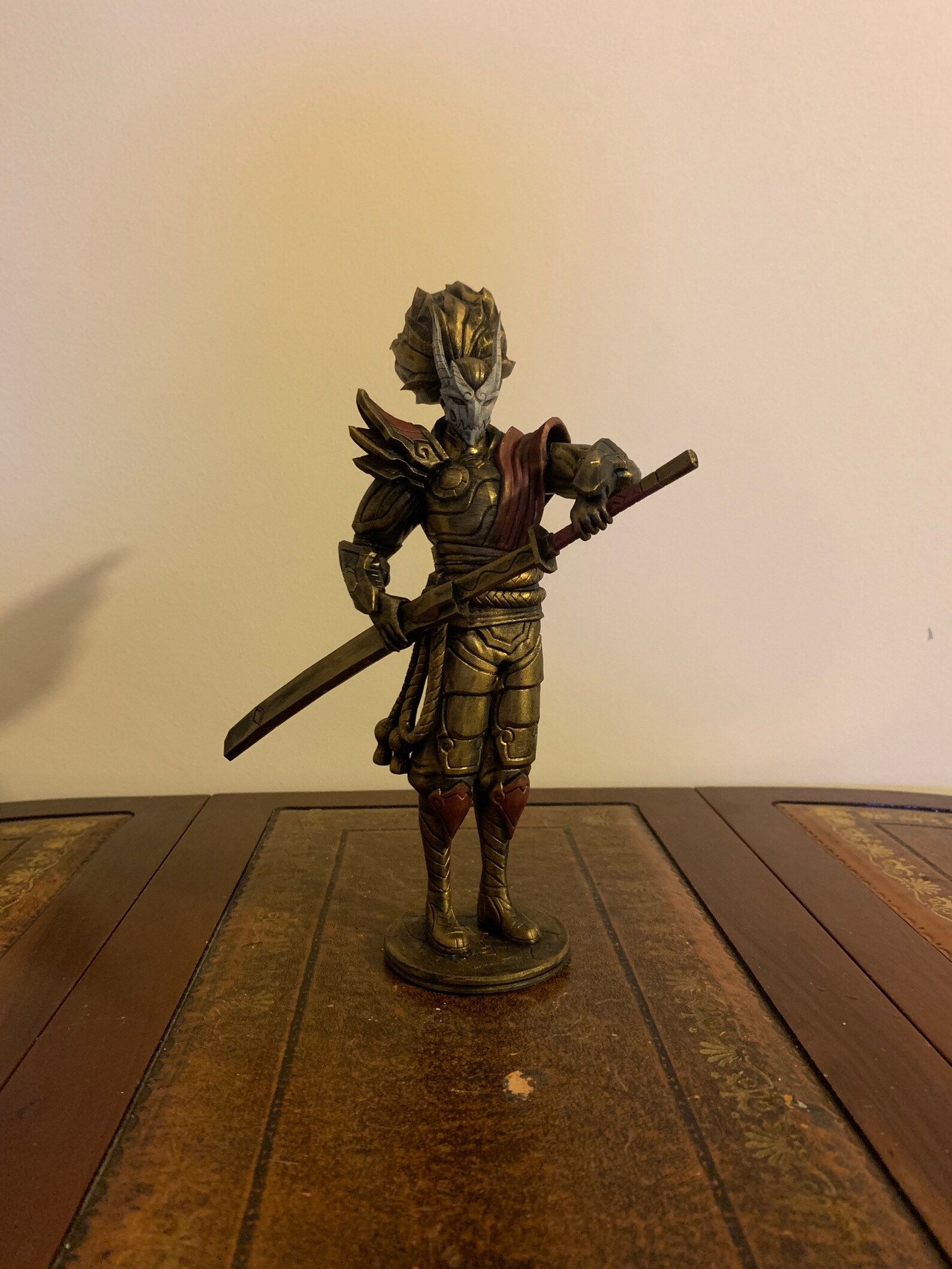 Fan Art Yasuo League of Legends Figurine 15/20cm Imprimé - Etsy