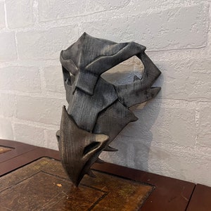 Cosplay Masks: Sorcerer, Wizard, Dark Arts - Handpainted - Handmade ...