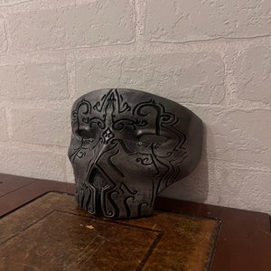 Cosplay Masks: Sorcerer, Wizard, Dark Arts - Handpainted - Handmade ...