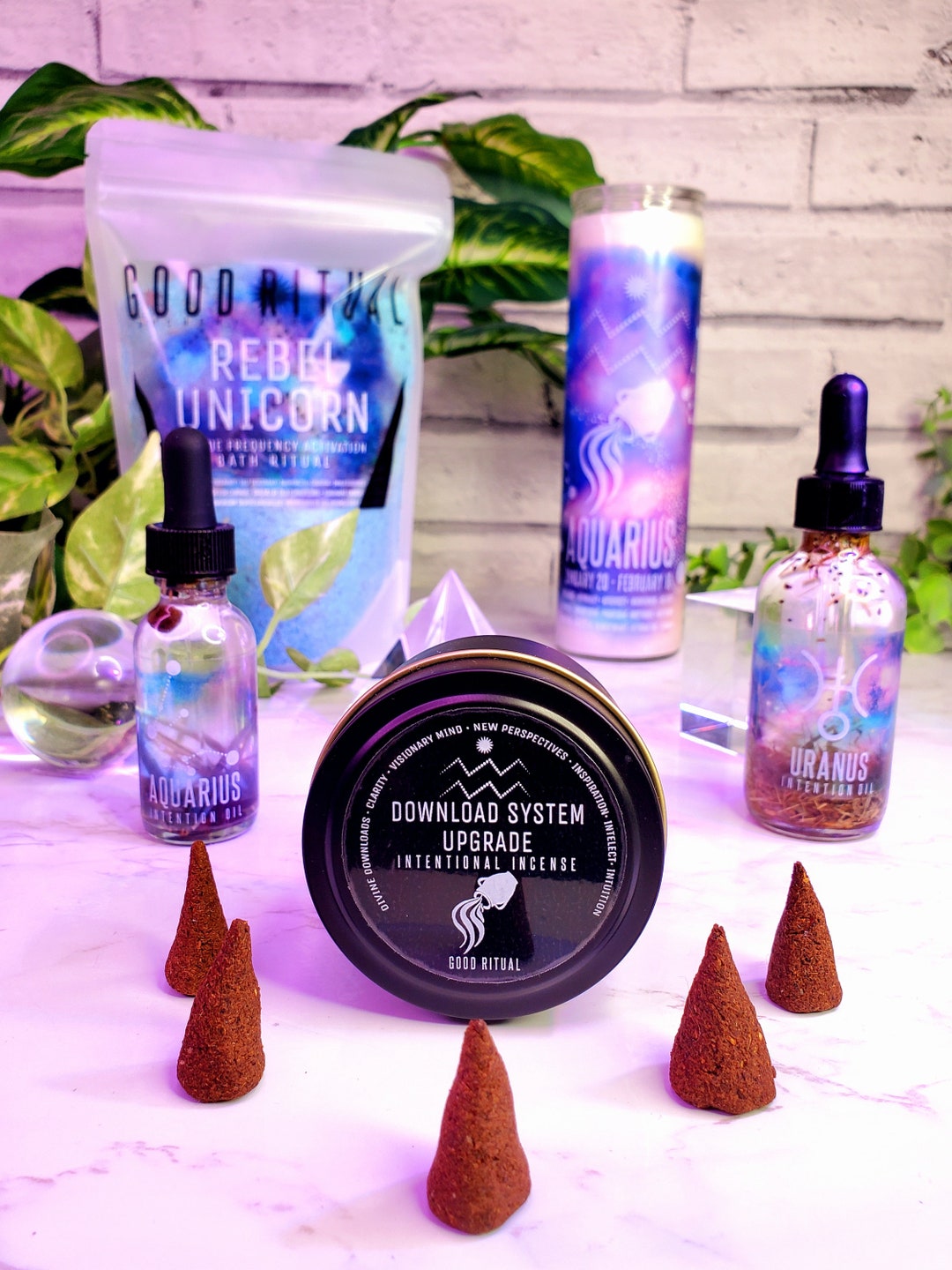 AQUARIUS SZN Ritual Box Uranus Magic, Individuality, Authenticity ...