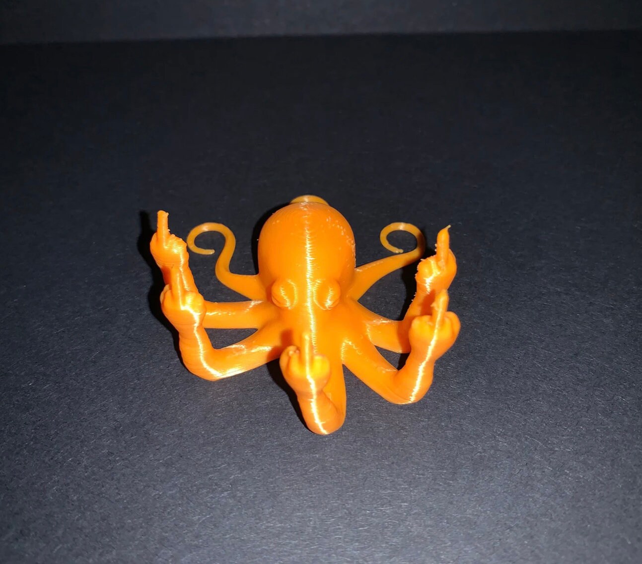 Middle Finger Octopus AKA Fuckoctupus V2 | Etsy UK