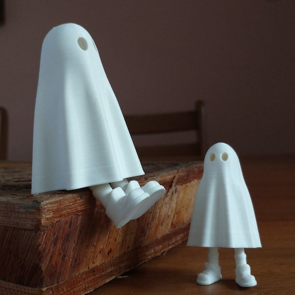 3d Printed Ghost With Legs - Etsy
