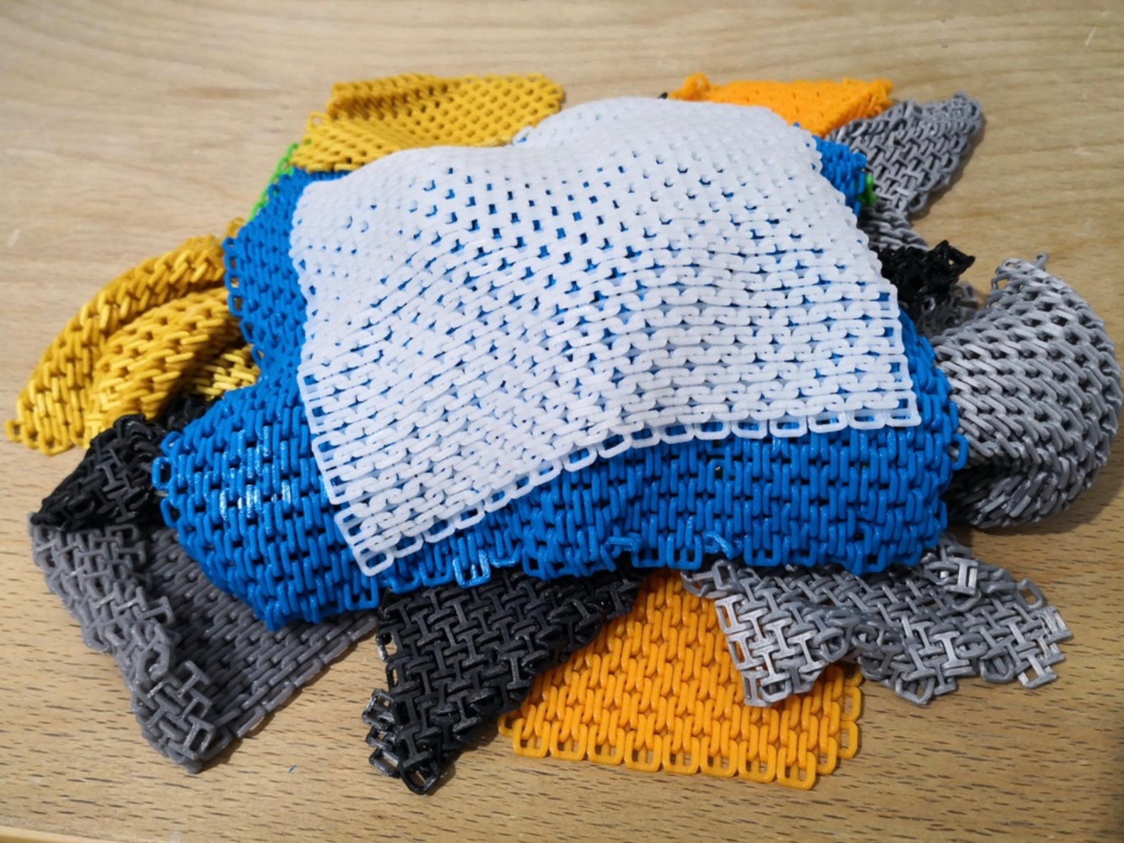 Chainmail 3D Printable Fabric Great Fidget Toy Anxiety - Etsy