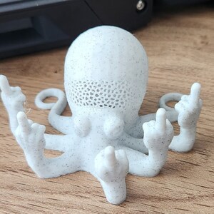 Middle Finger Octopus AKA Fuckoctupus V2 - Etsy