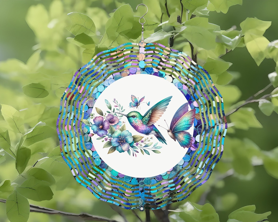 Hummingbird | Wind Spinner Png | Digital Download | Wind Spinners for ...