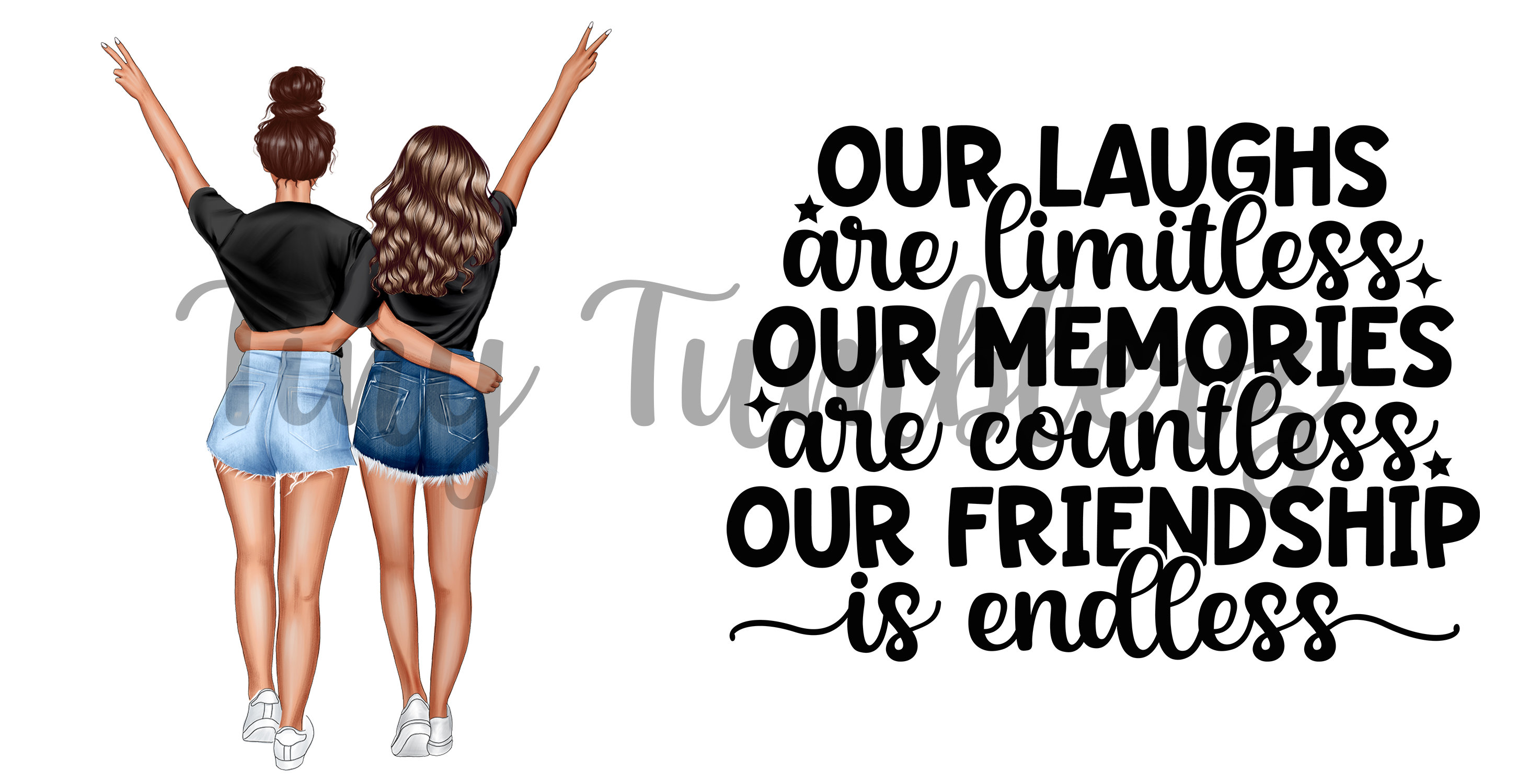 Best Friends 16 Oz Libbey Glass Can Tumbler Sublimation - Etsy Canada