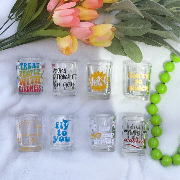 Funny Shot Glasses - Etsy