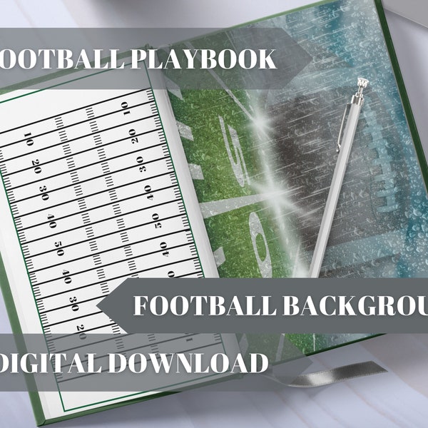 Football Playbook Template - Etsy