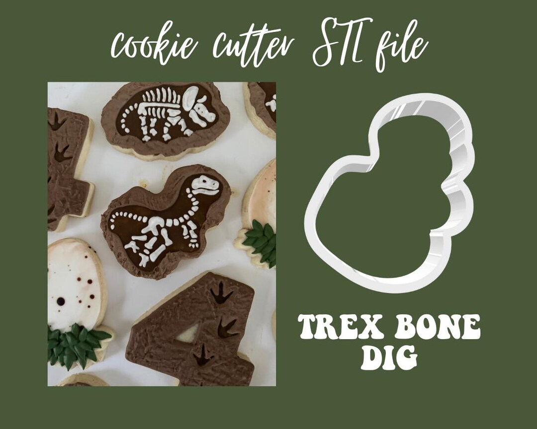 T-rex Bone Dig - STL File - Etsy