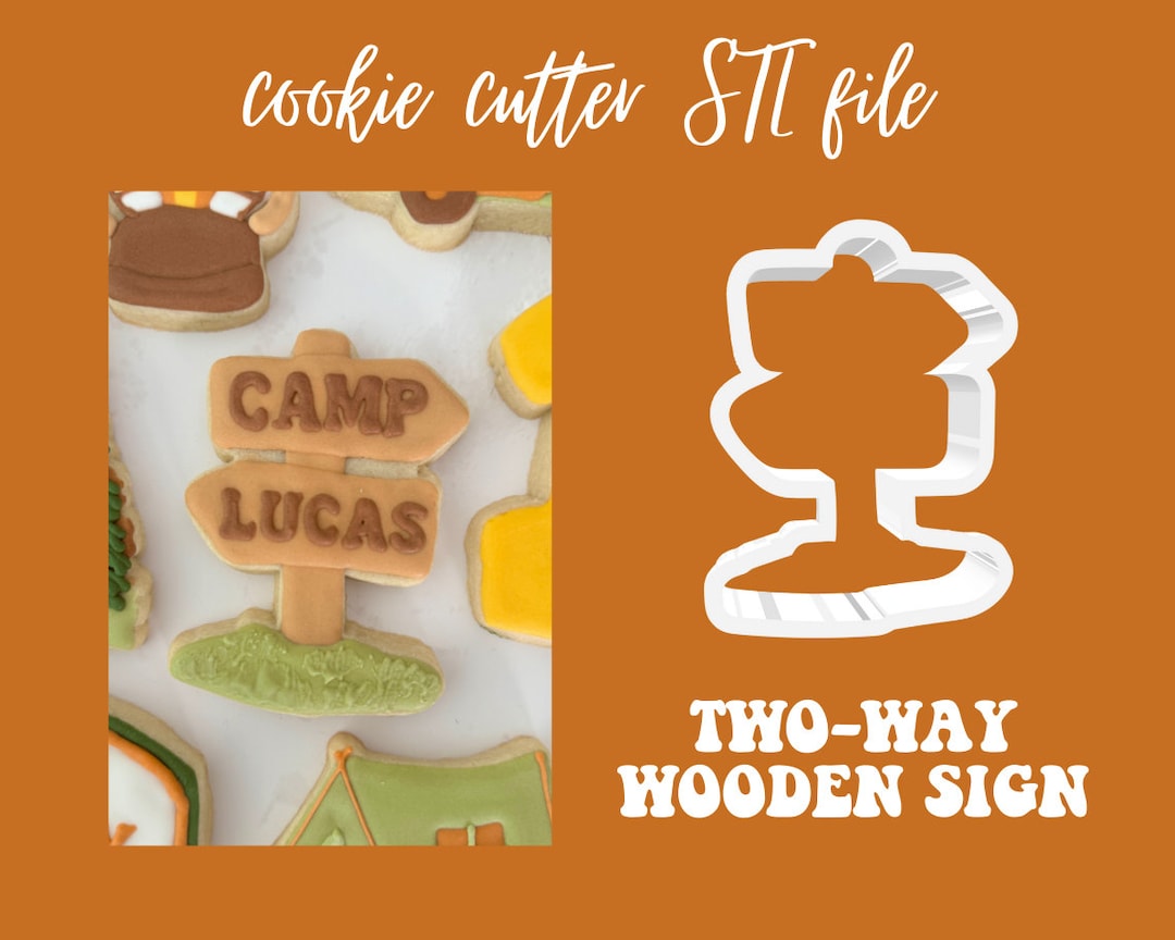 Two-way Wooden Sign - STL File - Etsy