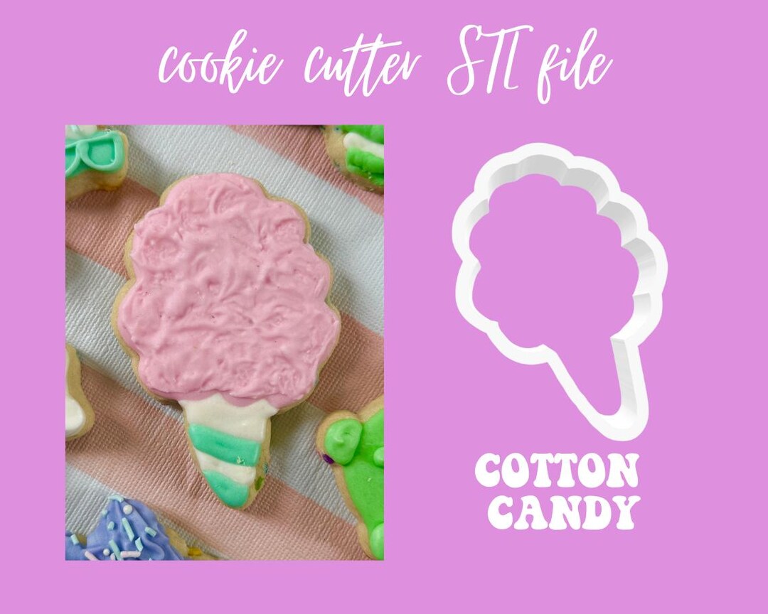Cotton Candy - STL File - Etsy