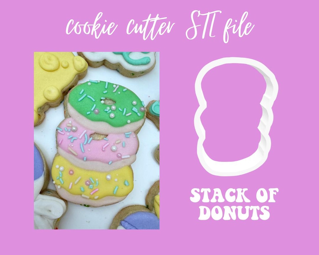 Stack of Donuts - STL File - Etsy