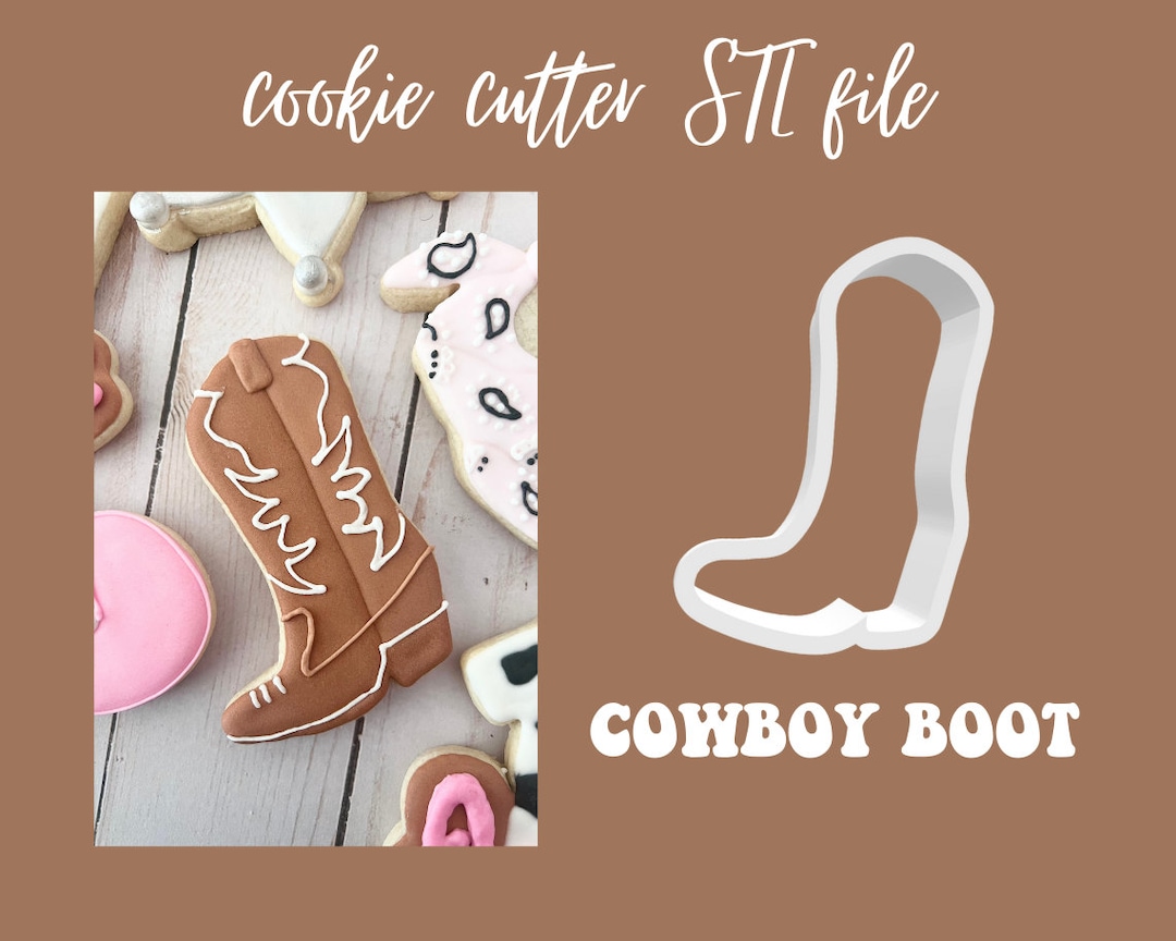 Cowboy Boot - STL File - Etsy