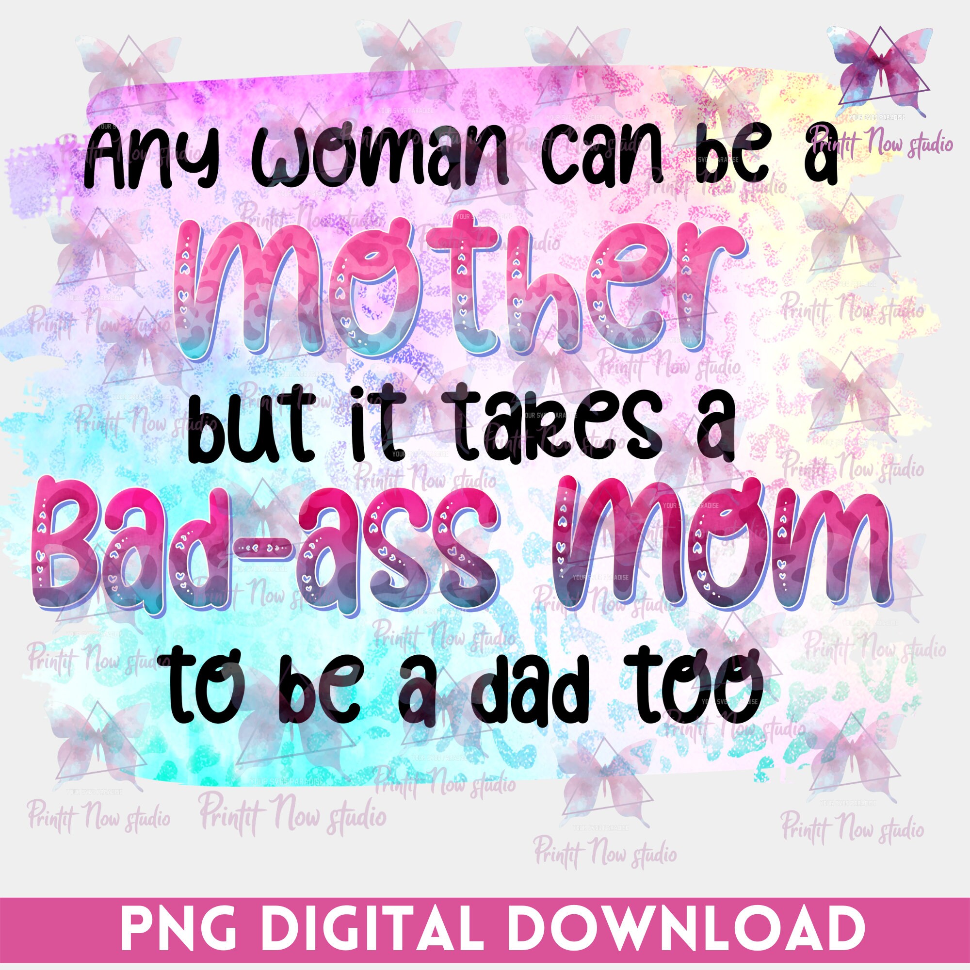 Badass Mom Quotes Someone's Badass Mama Png Svg, Mama Funny Badass Mom