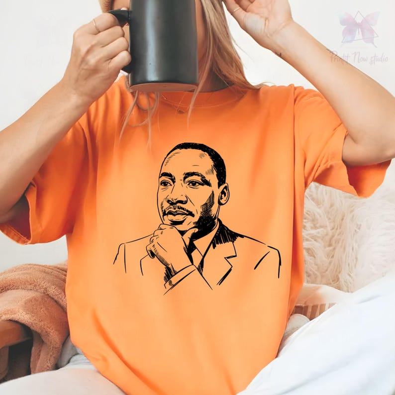 Vintage Martin Luther King Jr PNG, Retro MLK Day Sublimation, I Have A ...