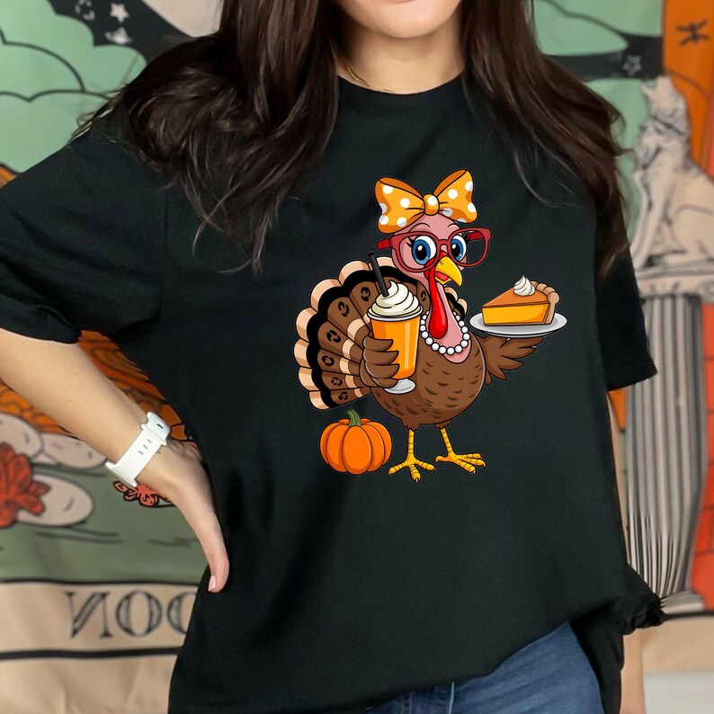 Boujee Turkey PNG, Funny Thanksgiving Shirt, Sassy Turkey Day, Girly ...