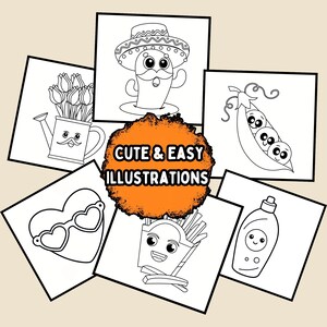 Cute Stuff Coloring Book Bold and Easy, Cozy Moments Coloring Book ...