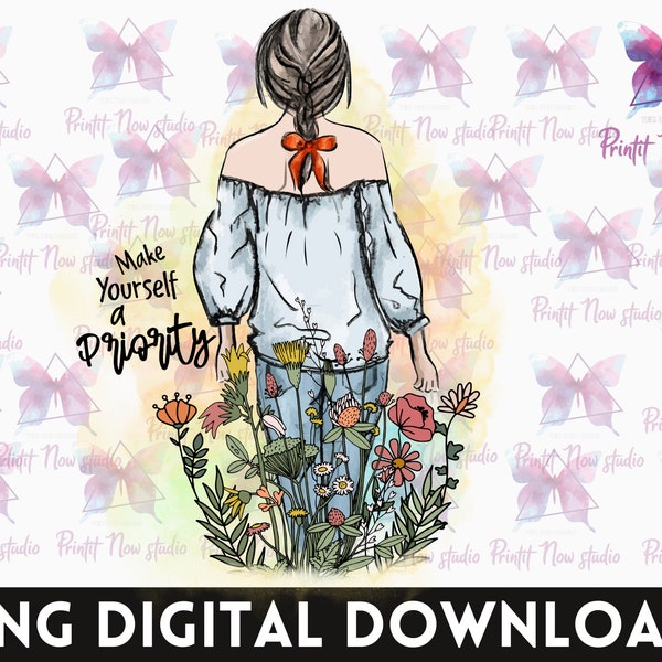 Make Yourself a Priority Png - Etsy